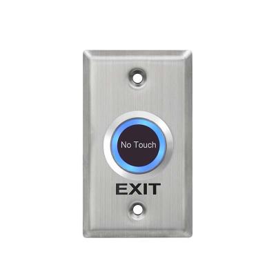 China Touchless Exit Button SNT50 SNT86 No Touch Style DC12-24V Stainless Steel Panel for sale