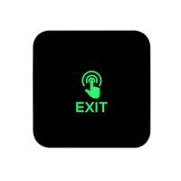 China CP86 Touchless Infrared Sensor Exit Button Door Release Switch 86x86mm DC12/24V for sale