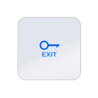China Touchless Infrared Sensor Exit Button C86 86x86mm DC12-24V NO/NC/COM Access Control Door Release Switch for sale