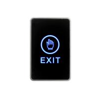 China Touchless Infrared Sensor Exit Button Door Release Switch DC12 24V 86x55mm Access Control for sale