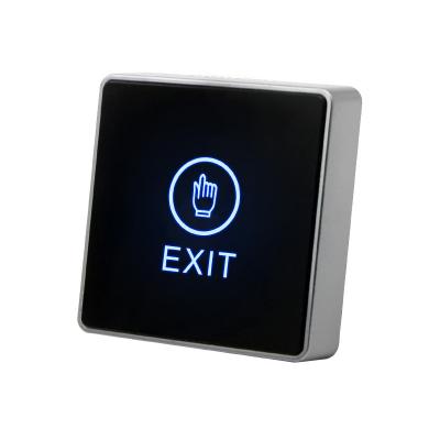 China Touchless Infrared Sensor Exit Button Door Release Switch 86x86mm DC12-24V for sale