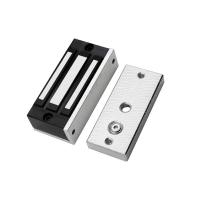China EL60A 60kg Magnetic Lock Double Door Electric Lock for Access Control DC12V 24V for sale
