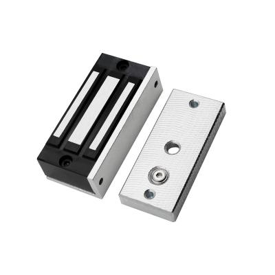 China EL60A 60kg Magnetic Lock Double Door Electric Lock for Access Control DC12V 24V for sale