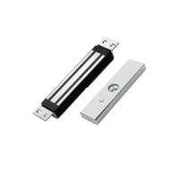 China EL180AA Flush Mounted Magnetic Lock 100KG 130KG High Strength Double Door Electric Lock DC12V for sale