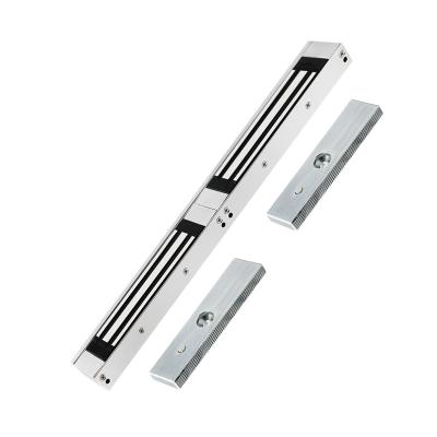 China EL180PD Double Door Magnetic Lock 130kg 165kg High Strength Aluminum Access Control Lock for sale