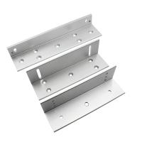 China 180ZL Magnetic Lock Bracket for 180KG Electro Magnetic Door Locks 168L 41W 25H mm for sale