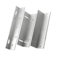 China 500ZL Magnetic Lock Bracket 500KG High Strength Aluminum for Narrow 90 Degree Doors for sale