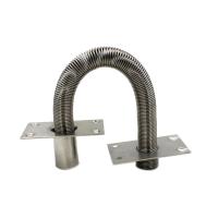 China 102 door loop180mm Long Tube Armored Door Loop For Security 20mm & 17mm Diameter for sale