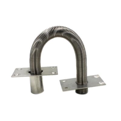 China 102 door loop180mm Long Tube Armored Door Loop For Security 20mm & 17mm Diameter for sale
