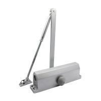 China DC100 Automatic Door Closer 80-120kg Aluminum Alloy for Wooden Metal Fire Doors for sale
