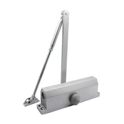 China DC100 Automatic Door Closer 80-120kg Aluminum Alloy for Wooden Metal Fire Doors for sale