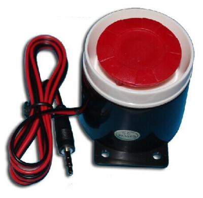China CS-402 Outdoor Security Alarm Siren 12VDC 115dB IP55 Weatherproof Flash Sound for sale