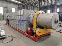 China PLC Controlled Smoke Free Carbonization Machine For Coconut / Nut Shells And Wood for sale