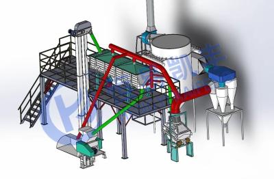 China Customized Covered Area Activated Carbon Production Line Featuring Iodine Adsorption Value Greater Than 900mg per gram for Processing for sale