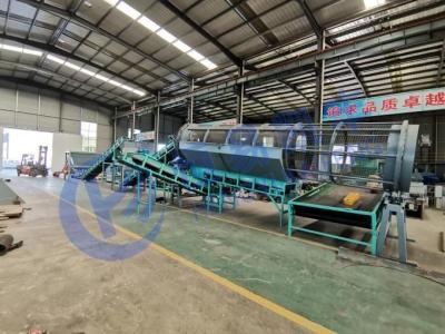 China Safety Valve Activated Carbon Production Line with Stone Separation Capability Enhancing Material and Production Safety for sale