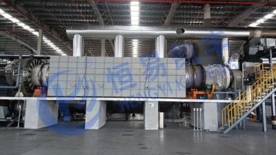 China ≤ 5% Ash Content PLC Control Carbonization Oven Carbonization Furnace By Burner And Flue Gas for sale