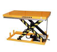 China Hydraulic Scissor Lift Table 2000kg Capacity 1300x850mm Platform Mobile Heavy Duty for sale
