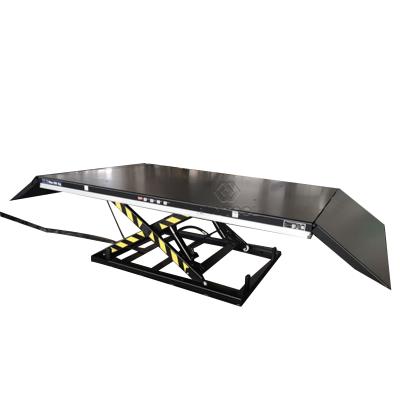 China Portable Hydraulic Motorcycle Lift Table 500kg Capacity 800mm Height Garage Workshop for sale