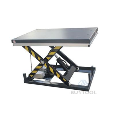 China Industrial Electric Scissor Lift Table 1700x850mm 1000kg Capacity 50in Max Height for sale