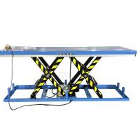 China 4t 8t Stationary Scissor Lift Table 1000mm Lifting Height Heavy Material Handling for sale
