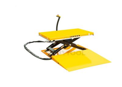 China Hydraulic Low Profile Lift Table Cart 1000kg Capacity 85mm Min Height for sale