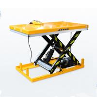 China 4000 Lb Hydraulic Scissor Lift Table 1814kg Capacity Hand Control Power Lifting 380V for sale