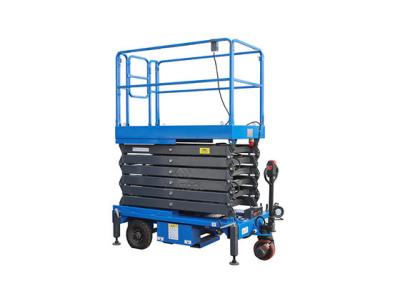 China Self Propelled Scissor Lift Aerial Work Platform 230kg 8m Working Height for sale
