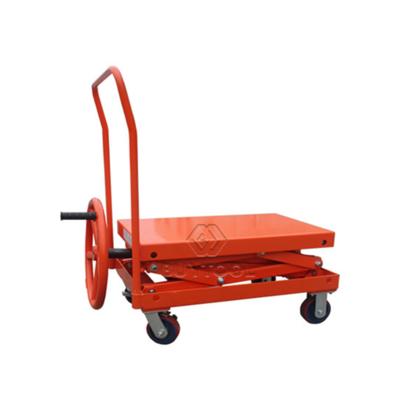 China Triple Scissor Mobile Hydraulic Lift Table 200kg 500kg Capacity LC Series for sale