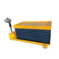 China Mobile Hydraulic Scissor Lift Platform 1020x610mm 500kg Capacity Self Propelled Electric for sale