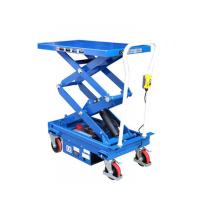 China Mobile Double Scissor Electric Lift Table 1100lbs 0.5t ES30D ES50D ES80D for sale