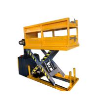 China 1500kg Roller Lift Table Top Electric Pallet Truck for Die Handling Production Line for sale