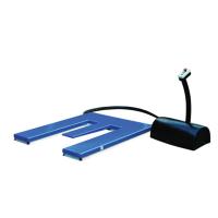 China 1500kg Low Profile Electric Pallet Lift Table E Shape 2.2kw 380V Material Handling Equipment for sale