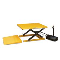 China 1500kg Electric Hydraulic Super Low Profile Lift Table 85mm Min Height 1600x1000mm for sale