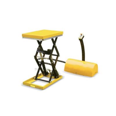 China Portable Electric Mini Scissor Lift Table 350kg 3000lb Light Weight Hydraulic for sale