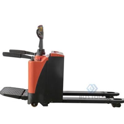 China Wide Leg Electric Pallet Truck 2000kg 3000kg Capacity AC Motor EPS System for sale