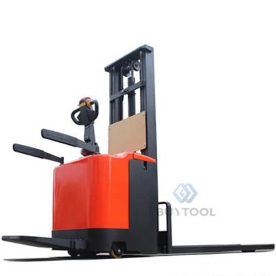 China Full Electric Pallet Stacker 1 Ton Capacity 3000mm Lift Height for Warehouse for sale