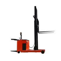 China Full Automatic Counter Balanced Electric Stacker 1500kgs with Padel for sale