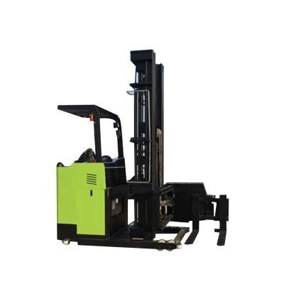 China 3 Way Electric Pallet Stacker 1000kg Capacity for Narrow Aisle Warehouse for sale