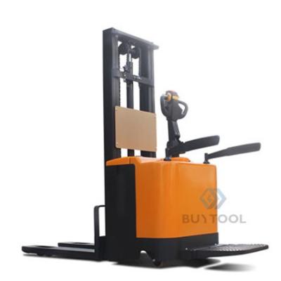 China Load Capacity 1-2t Electric Pallet Stacker Lifting Height 5000mm for sale