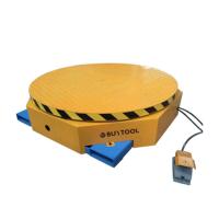 China Pallet Semi-Automatic Stretch Wrap Machine 48 Inch Diameter 2000 kg Capacity Motorized Turntable for sale