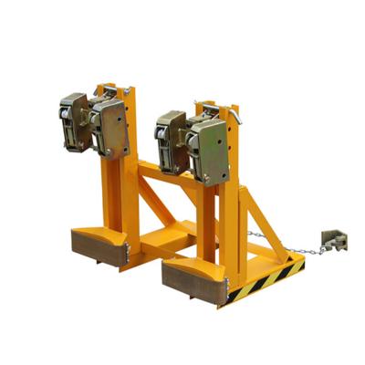 China Gator Grip  Forklift Attachment Drum Grab With Double Grip Head Type for sale