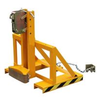 China Universal Forklift Drum Carrier Gator Grip Clamp 350kg 55 Gallon Barrel Attachment for sale