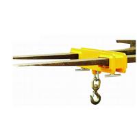 China Pivoting Adjustable Forklift Jib Boom Crane 6000 Lb Capacity Forklift Crane Attachment for sale