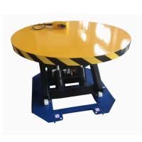 China Stationary Lift Table with Carousel Turntable 2200 lbs Capacity 44 Inch Diameter for sale