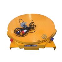China Manual Pallet Wrapper Turntable Machine 2000kg Capacity 1220mm Platform for Hydraulic Lift Table for sale
