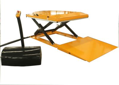 China Automatic Low Profile Stretch Wrap Turntable Machines Stretch Wrapping Equipment 1000kg for sale