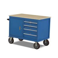 China 500kg Mobile Tool Trolley Industrial Drawers Steel Cabinet Workshop Warehouse for sale