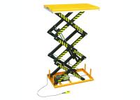 China Triple Scissors Hydraulic Lift Table 2 Ton Capacity 3000mm Height Heavy Duty for sale