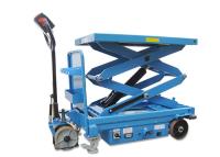 China 800kg Hydraulic Self Propelled Scissor Lift Table Truck Mobile Aerial Platform 72.8in for sale