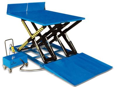 China 2000x2600mm Hydraulic Scissor Lift Table 2500kg Capacity Electric Pump Loading for sale